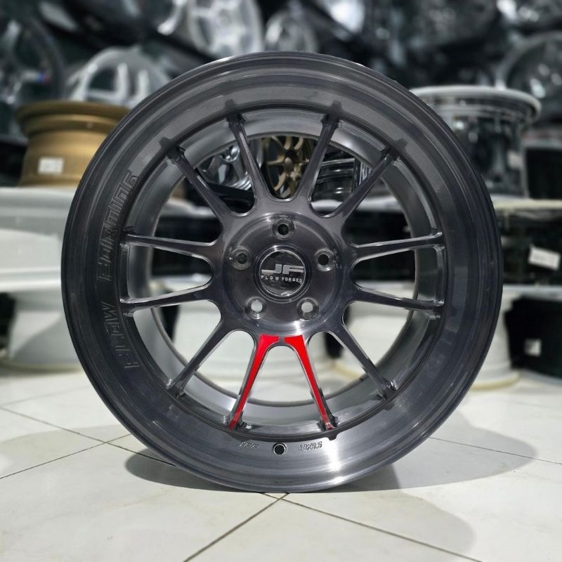 Jual velg mobil racing R18 BUZZ JF LUXURY LEBAR 9,5 velg racing mobil ring 18 velg mobil Innova ...