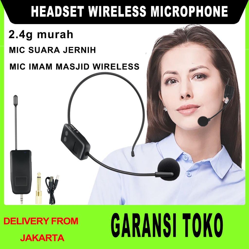 Jual mic wireless karaoke suara jernih original murah 2.4g mikrofon ...
