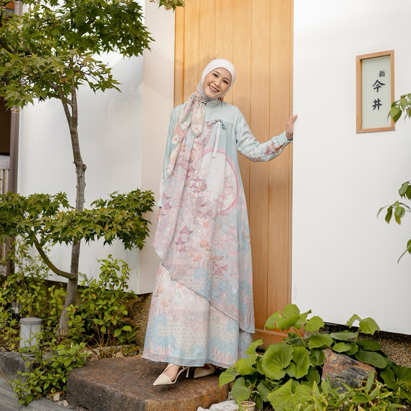 Jual DYN SIGNATURE HARUKA DRESS | GAMIS MOTIF TERBARU| GAMIS PREMIUM ...