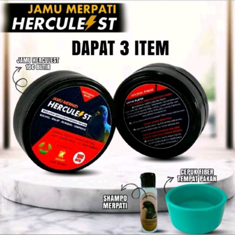 Jual JAMU MERPATI HERCULES 500 BUTIR STUT LOSDOR GIRING KEKET STAMJNA ...