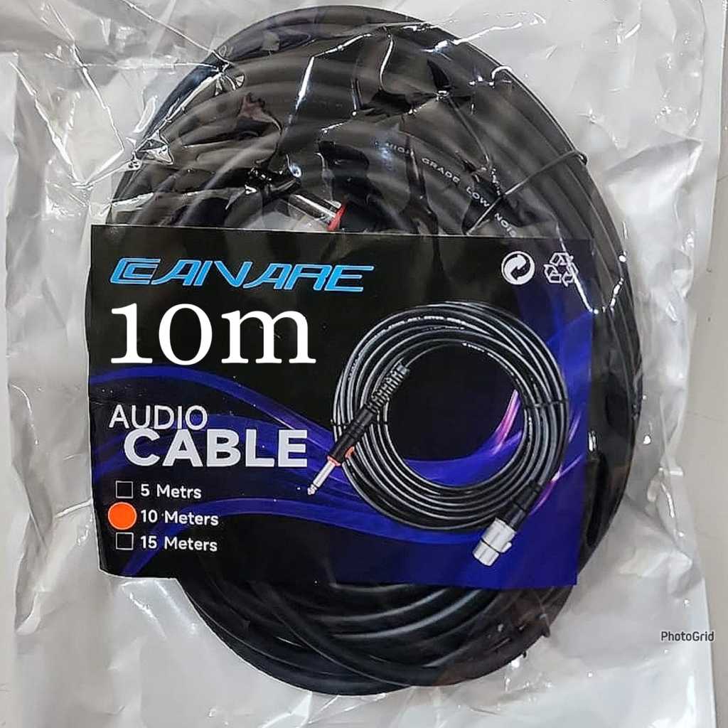 Jual KABEL MIC/KABEL MICROPHONE CABLE MIC 5, 10, 15 METER KUALITAS ...