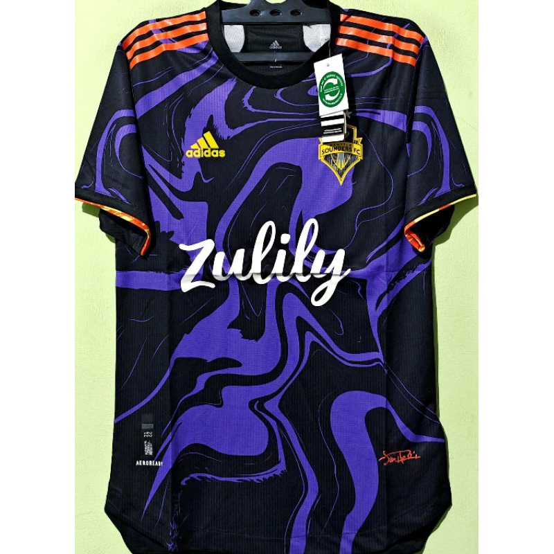 Jual Jersey Seattle Sounders away 21/22 grade ori PI | Shopee Indonesia