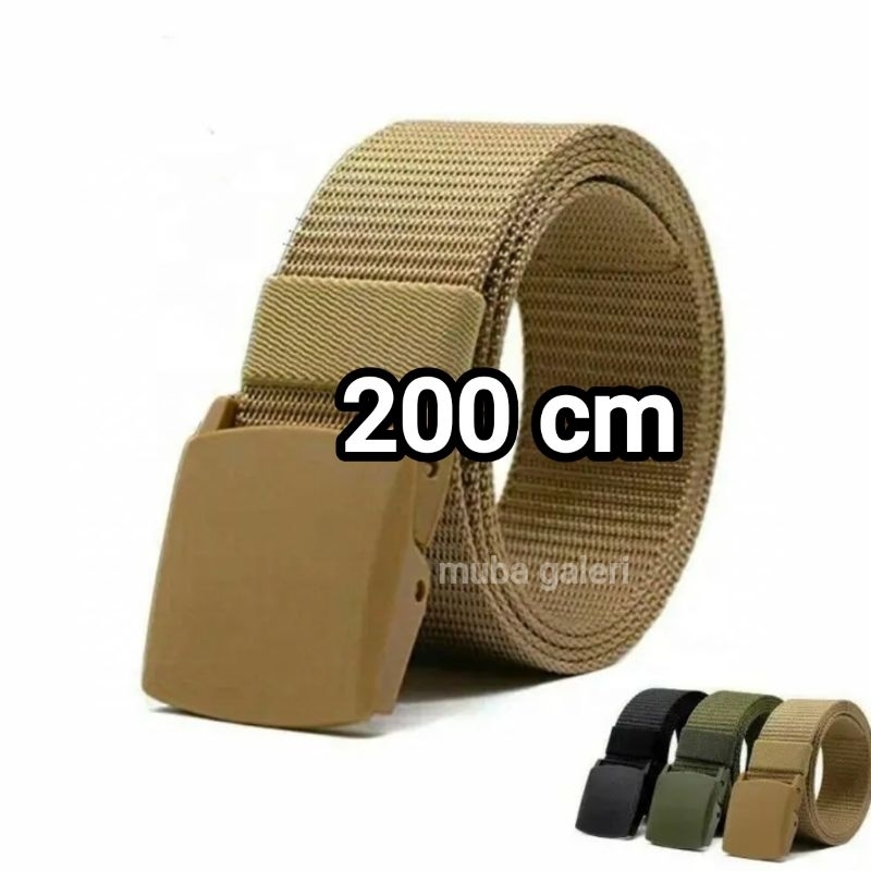 Jual IKAT PINGGANG PRIA TACTICAL SUPER JUMBO 200 CM SABUK KANVAS ANTI METAL DETECTOR | Shopee ...