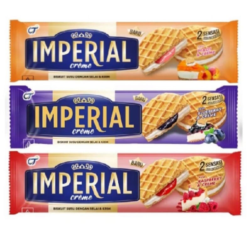 Jual Imperial Creme Biskuit Susu Dengan Selai Dan Krim 1 Pcs | Shopee Indonesia