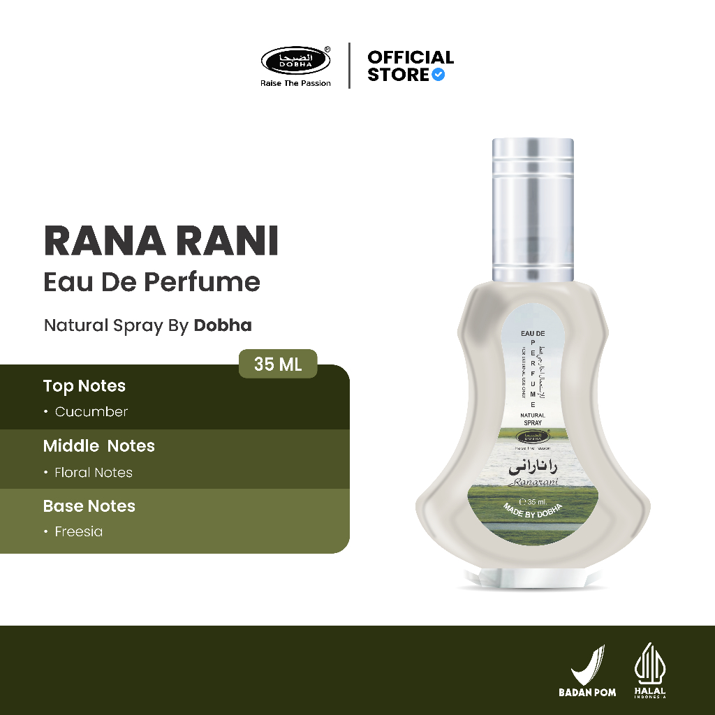 Jual Dobha Parfum RANA RANI - Parfum BPOM Halal Pria dan Wanita Wangi ...