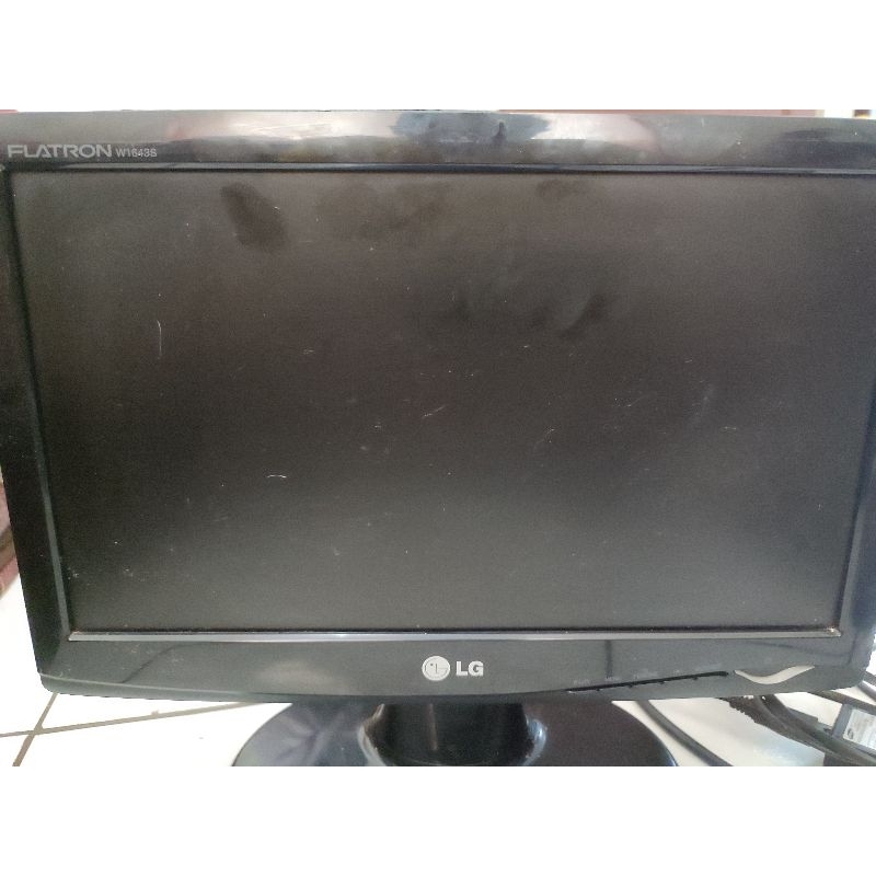 Jual LCD Monitor Komputer LG 16inch wide W1643S | Shopee Indonesia