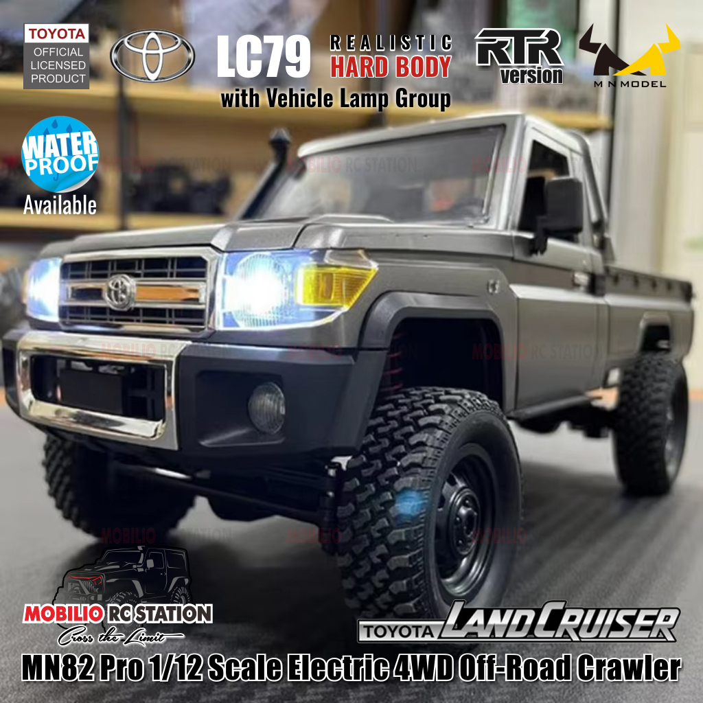 Jual MN82 Pro Toyota Land Cruiser LC79 1/12 Scale Electric 4WD Off-Road ...