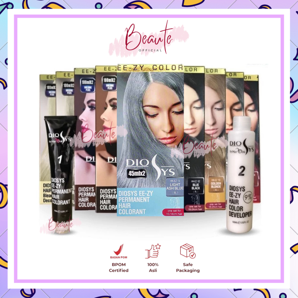 Jual Diosys EE-ZY Permanent Hair Colorant | Shopee Indonesia