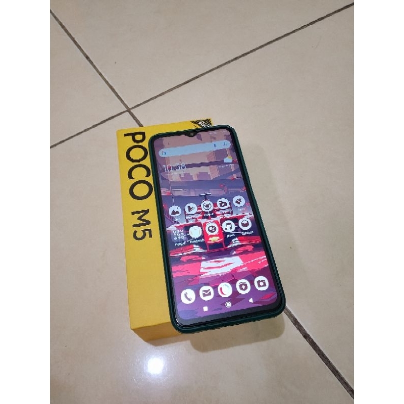 Jual Handphone Poco M5 Second Fullset | Shopee Indonesia