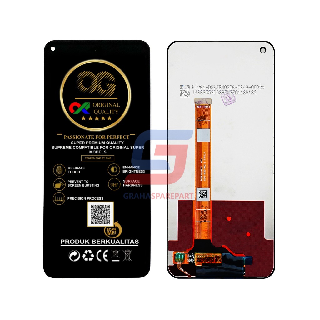 Jual LCD OPPO A74 5G / A54 5G / A93 5G / A55S 5G OG SUPER FULLSET TOUCHSCREEN | Shopee Indonesia