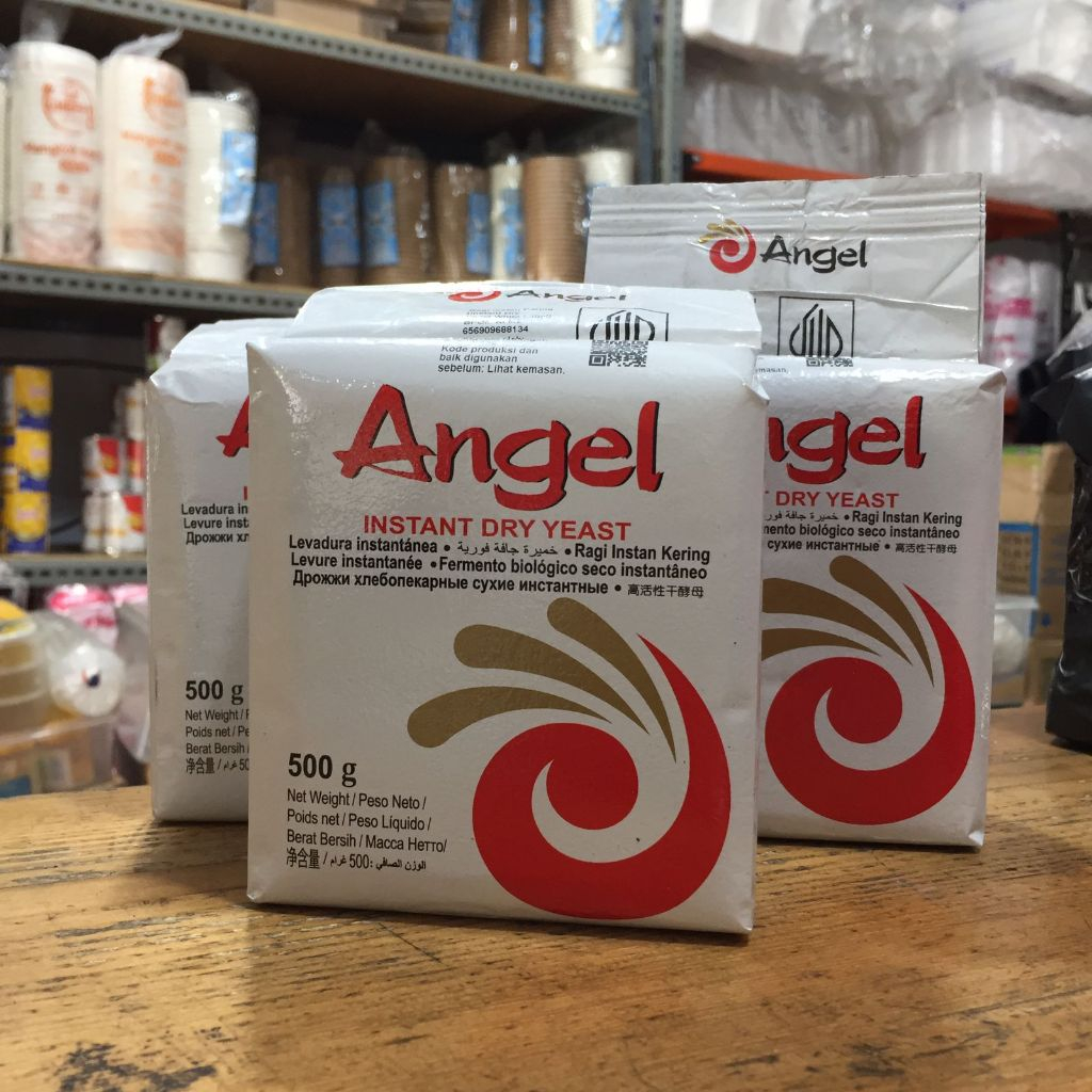Jual Ragi Instant Angel 500gram Instant Dry Yeast | Shopee Indonesia