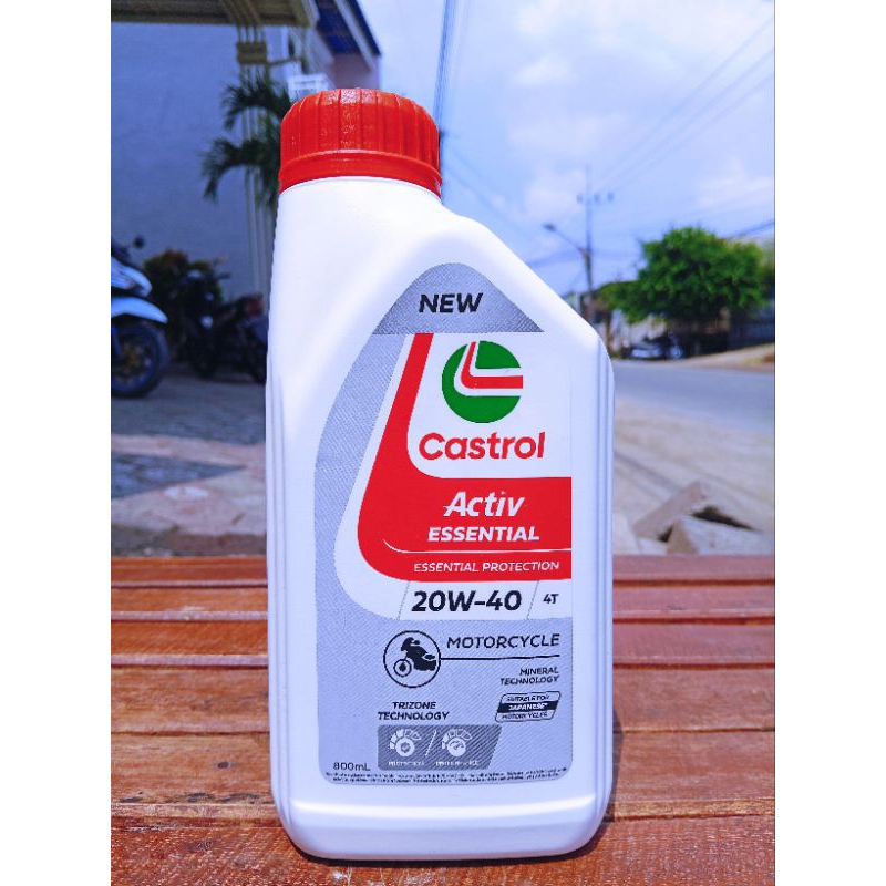 Jual Oli Mesin Motor Castrol Go Activ Essential 4T SAE 20W-40 ( 800ml ...