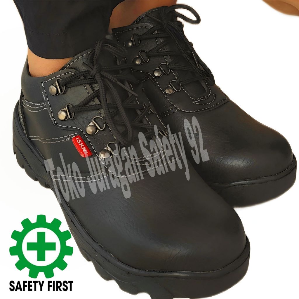 Jual Sepatu Safety Skn Ring Bertali Sepatu Safety Proyek Tol Eksafator ...