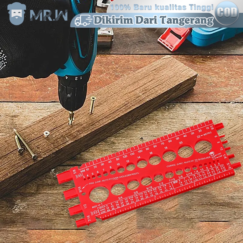 Jual Alat Analisa Ukuran Baut Stainless Mur Universal Bolt And Nut ...