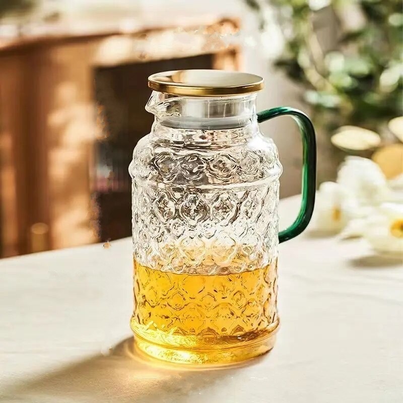 Jual BOLAW Teko Teh Kaca Tahan Panas Api Borosilicate Glass Pitcher 1 ...
