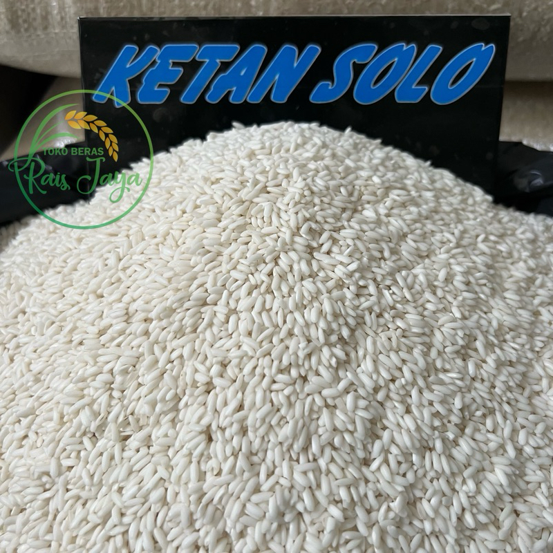 Jual Beras Ketan Solo Super 1 Kg Untuk Lemper/Uli/Tape/Dodol/Bacang Dll ...