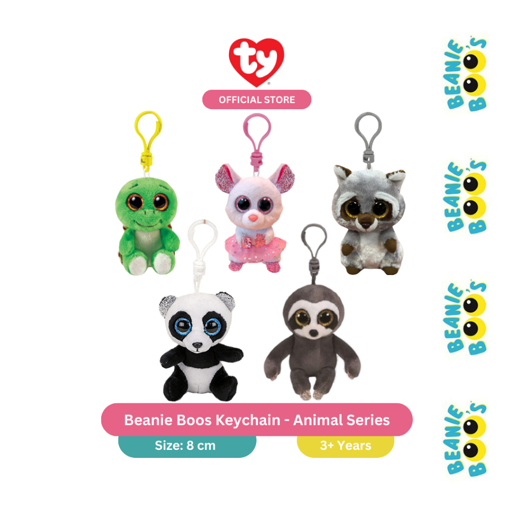 Jual TY Beanie Boos Keychain - Gantungan Kunci Boneka Bentuk Aneka ...