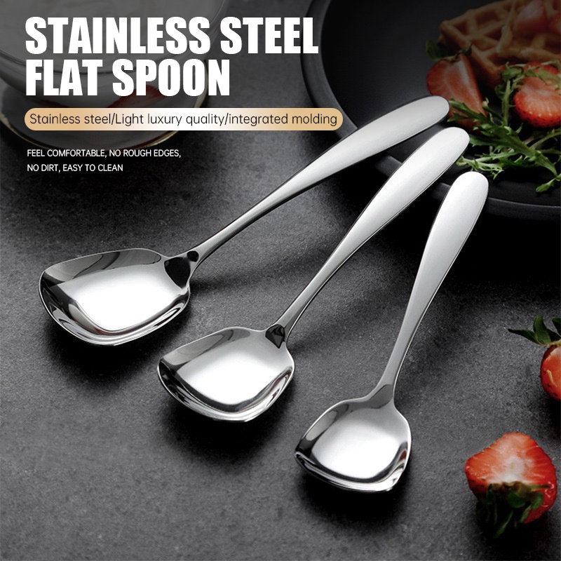 Jual Sendok Kotak Stainless Steel / Sendok Segi Stainless Tahan Karat ...