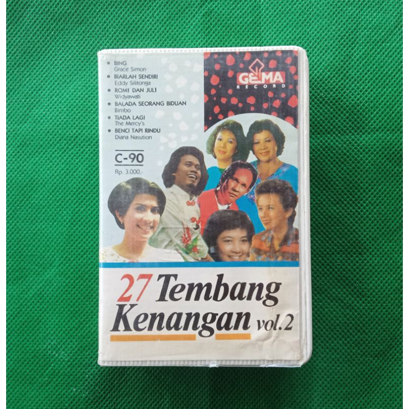 Jual KASET PITA 27 TEMBANG KENANGAN VOL2 | Shopee Indonesia