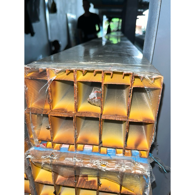 Jual Tiang Pintu Lipat 6cm Urat Kayu Global | Shopee Indonesia