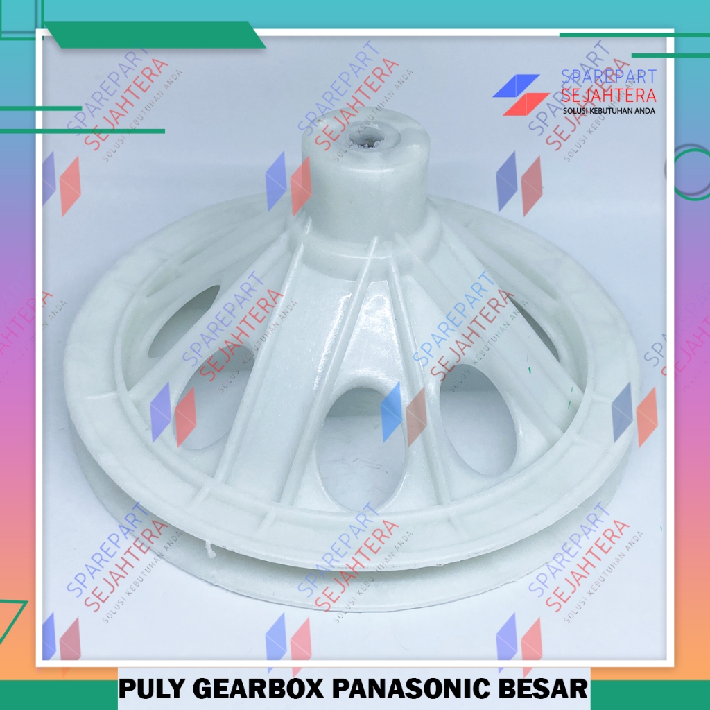 Jual PLASTIK PULY PULLEY PULI BESAR GEARBOX PANASONIC 10 - 14 KG MESIN ...