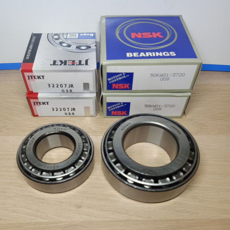 Jual bearing roda depan bagian luar dalam set mitsubishi PS 120,PS125 ...