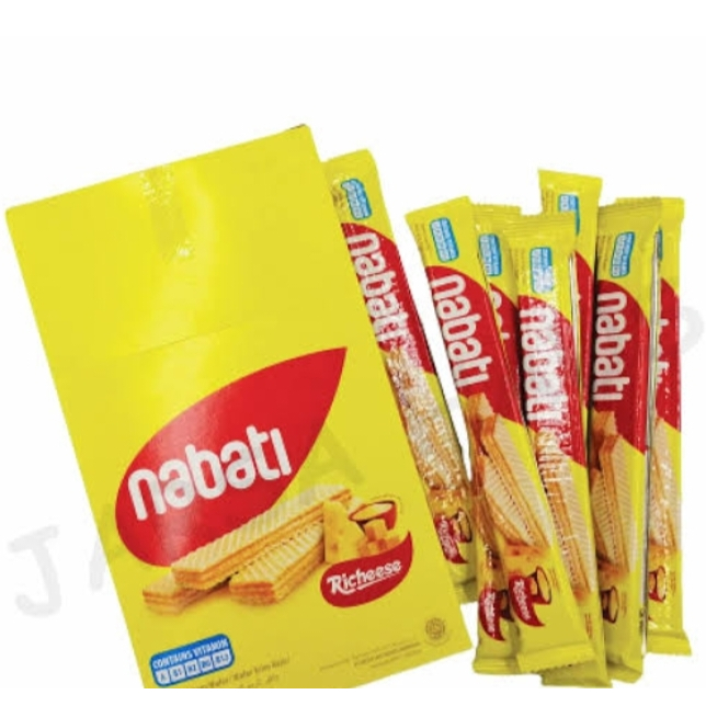Jual RICHEESE Nabati Wafer (1 pack isi 20 pcs kemasan 5 gr) | Shopee ...