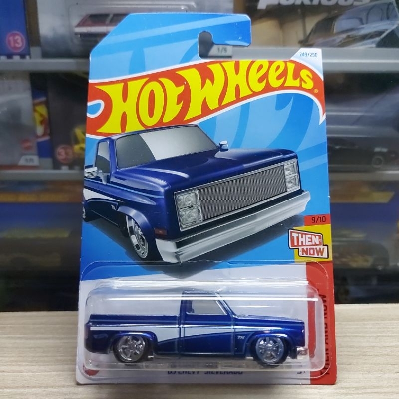 Jual HOT WHEELS 83 CHEVY SILVERADO BLUE 2024 - SUPER TREASURE HUNT ...