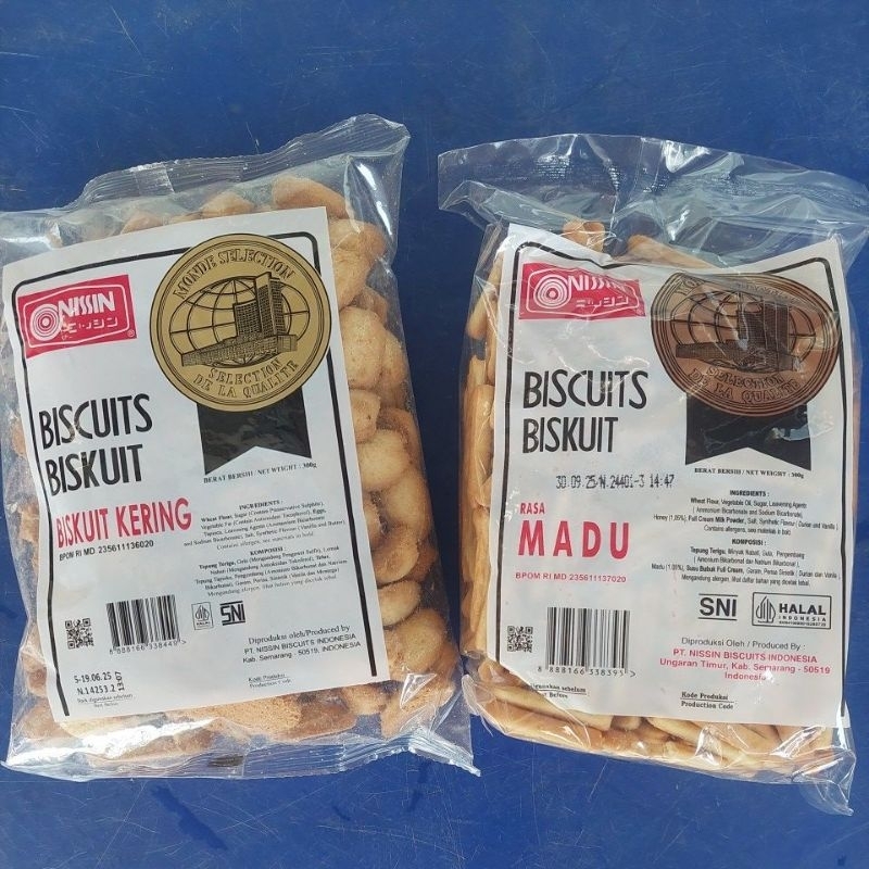 Jual Nissin Biskuit Kering Biskuit Rasa Madu Nissin Biscuits | Shopee ...
