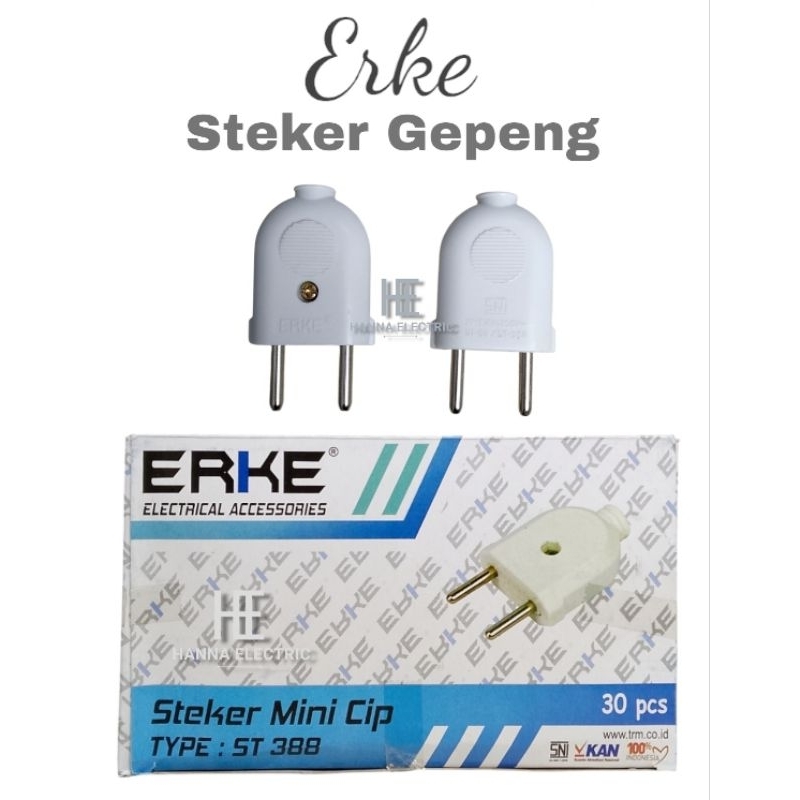 Jual Steker Gepeng Erke ST388 PER-PCS | Shopee Indonesia