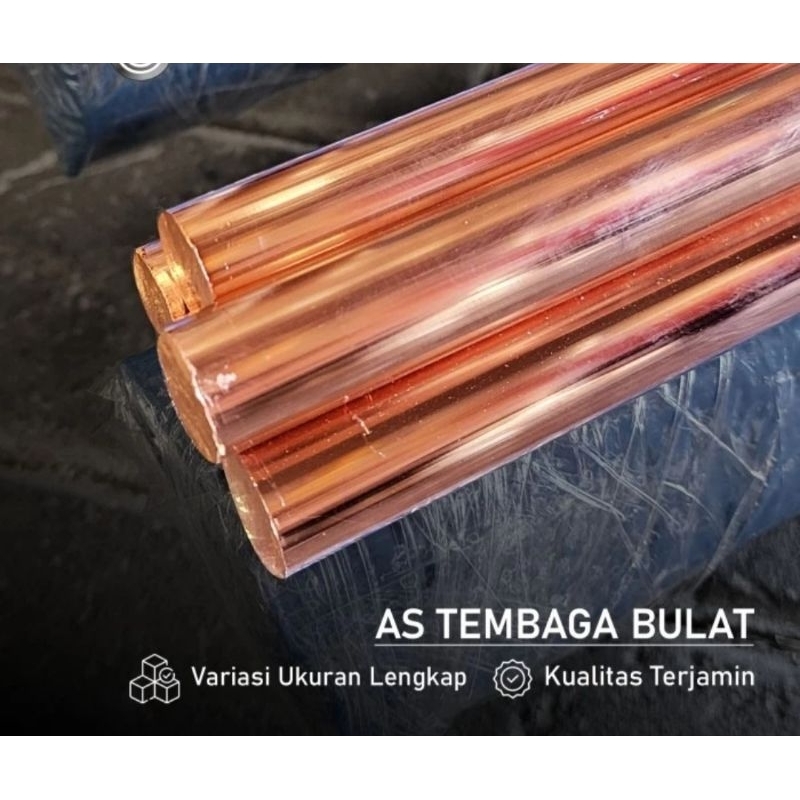 Jual Ground Rod / Round Copper TEMBAGA ASLI FULL Panjang 4 meter ...