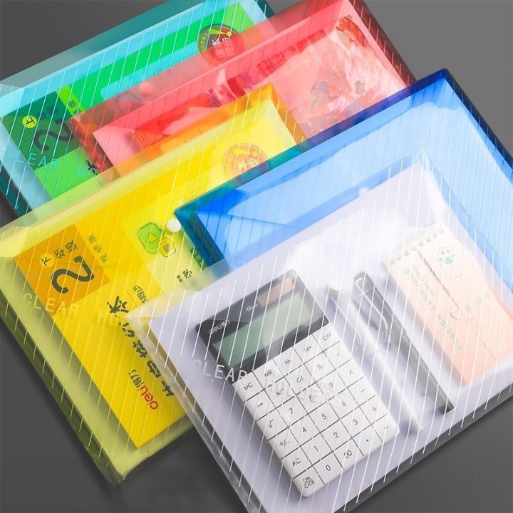 Jual COD Map plastik folio , Map kancing / Map bisnis file /Map Tali ...