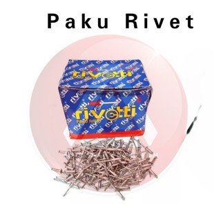 Jual PAKU RIVET UKURAN 440 MEREK RIVETTI WARNA SILVER | Shopee Indonesia