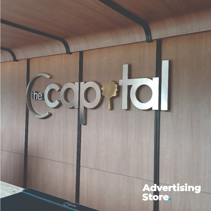 Jual Huruf Timbul Stainless | Huruf Timbul Nyala | Letter Signage ...