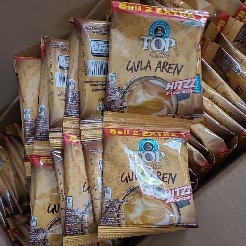 Jual KOPI TOP COFFEE GULA AREN ISI 15 SACHET 3 IN 1 COFFEE | Shopee ...