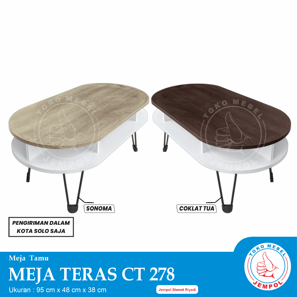 Jual Meja Tamu CT 278 Import Meja Teras Meja Serbaguna | Shopee Indonesia