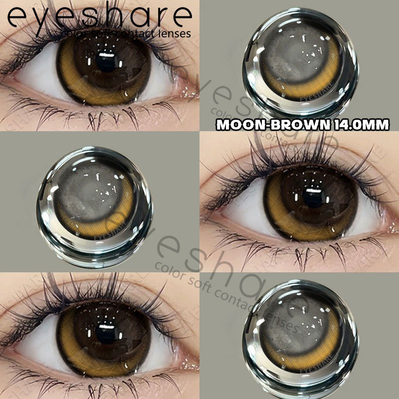 Jual Eyeshare Moon Eyes Softlens 14.2mm Soft Contact Lens Ensa Mata ...