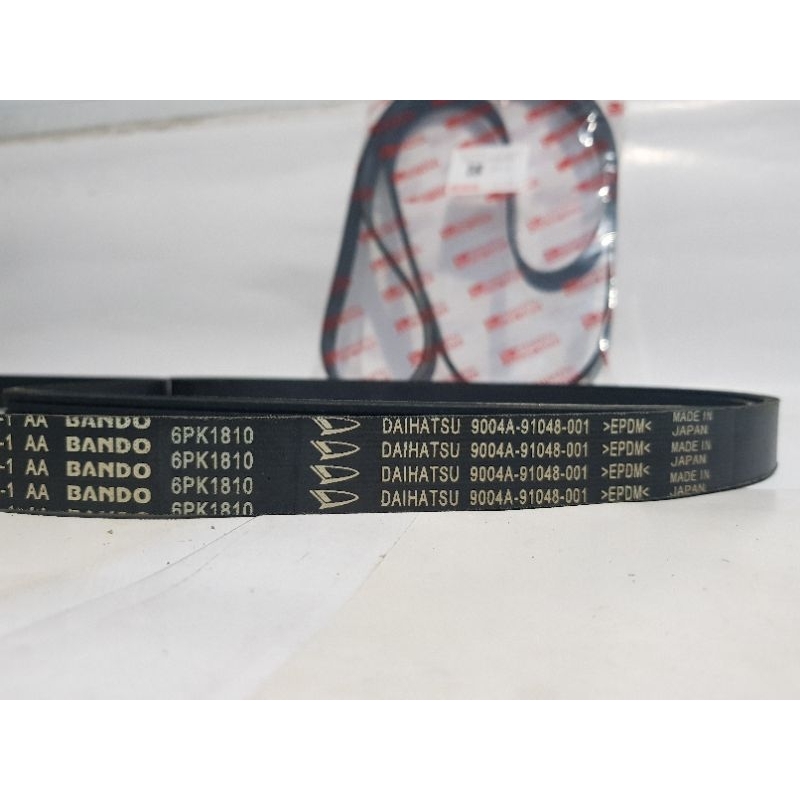 Jual FAN BELT VAN BELT TALI KIPAS GRAND MAX LUXIO GRAN MAX A/C 6PK1810 ...