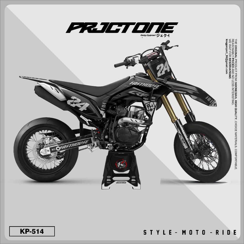Jual Projectone Decal Honda CRF 150L Full Body Custom Design | Shopee ...