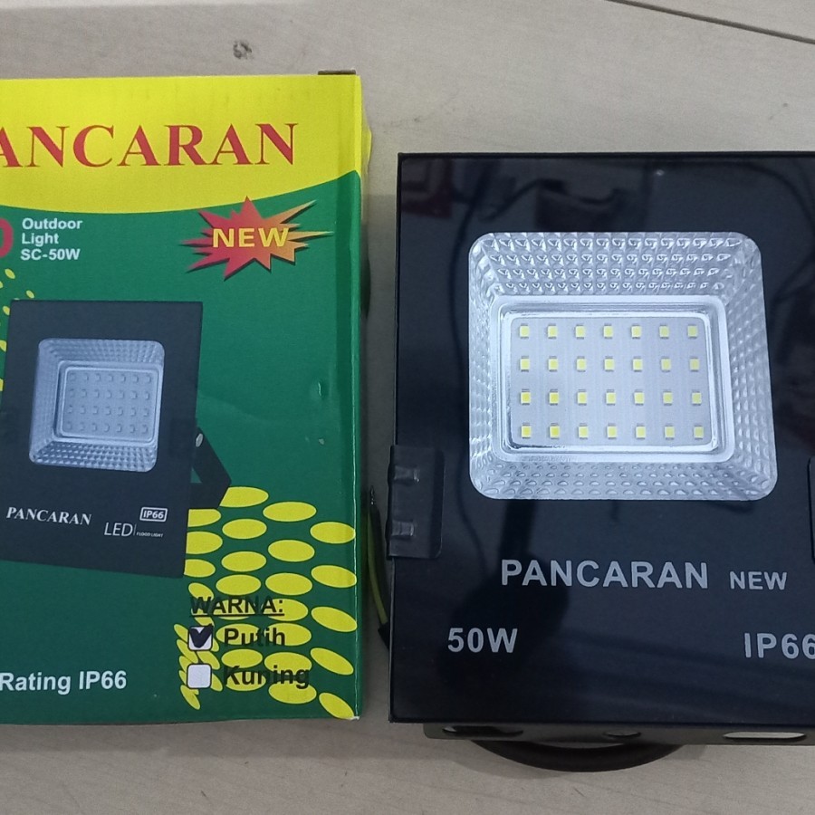 Jual Lampu Sorot Led 50 Watt Merk Pancaran | Shopee Indonesia