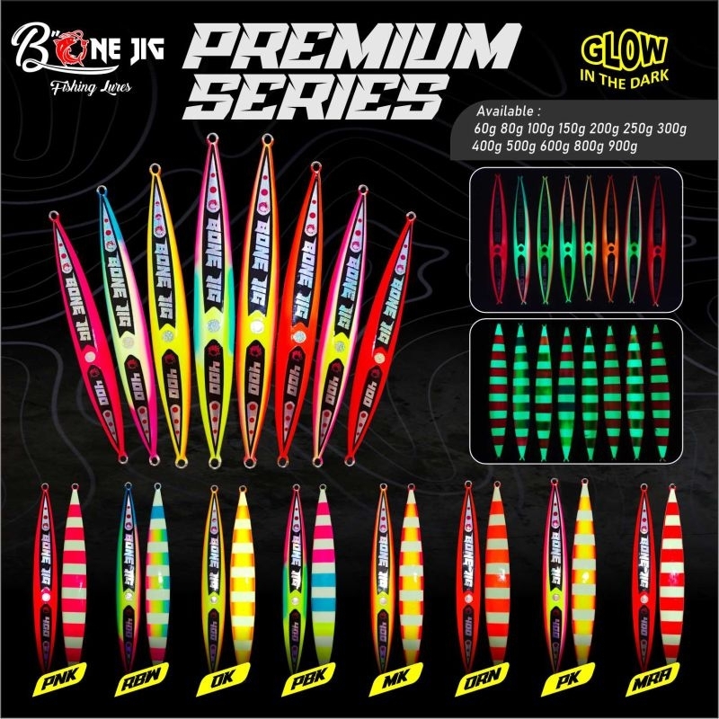 Jual Umpan Pancing Metal Jig Premium Series 300gr 400gr 500gr 600gr GID Jigging Slow Jigging ...