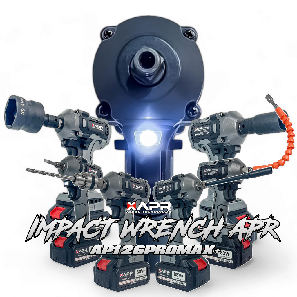 Jual FLASE SALE APR RAJA BOR IMPACT WRENCH AP126PROMAX PLUS 1000NM BODY ...