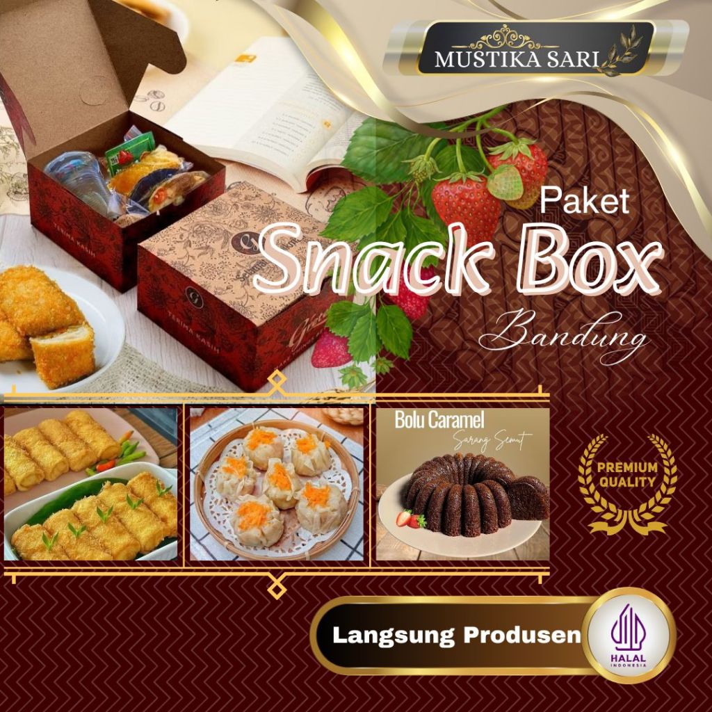 Jual Paket Snack Box Kue Kotak Bandung Untuk Arisan Meeting Konsumsi Peserta Rapat | Shopee ...