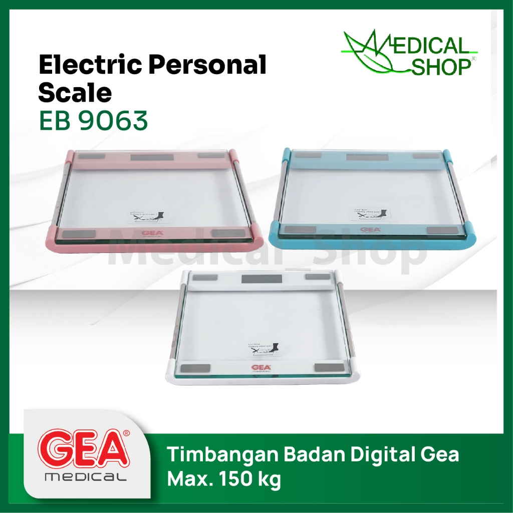 Jual GEA l TIMBANGAN BADAN DIGITAL EB 9063 TRANSPARAN l Alat Ukur Berat ...