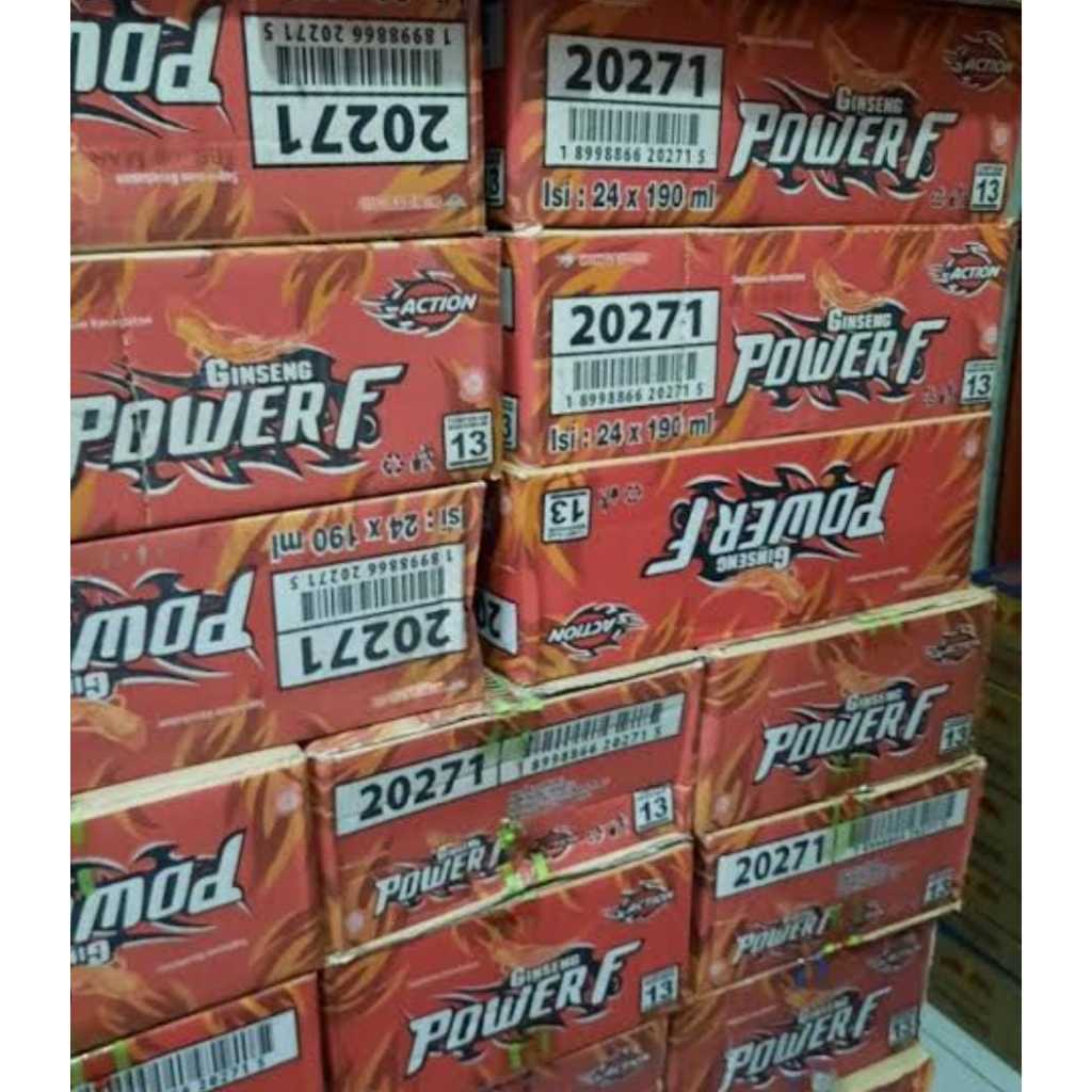 Jual Minuman Power F ( 1 Dus isi 24 Pcs ) | Shopee Indonesia