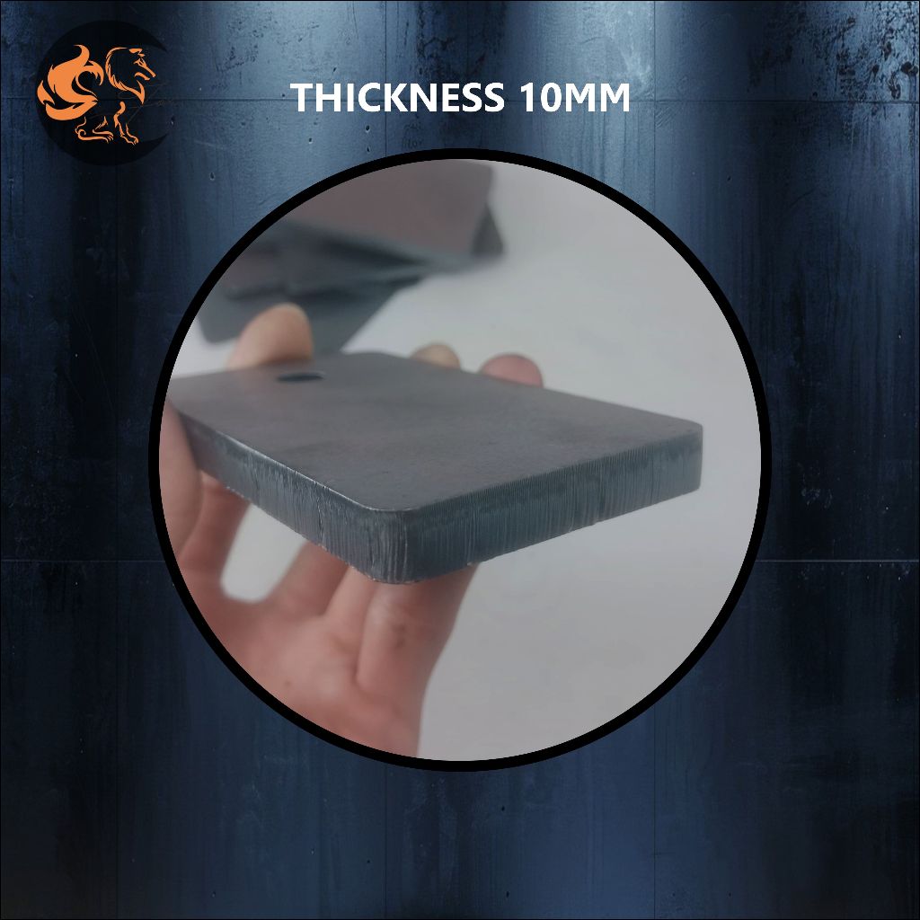 Jual Plat Besi Carbonsteel Persegi Customize 10MM | Shopee Indonesia