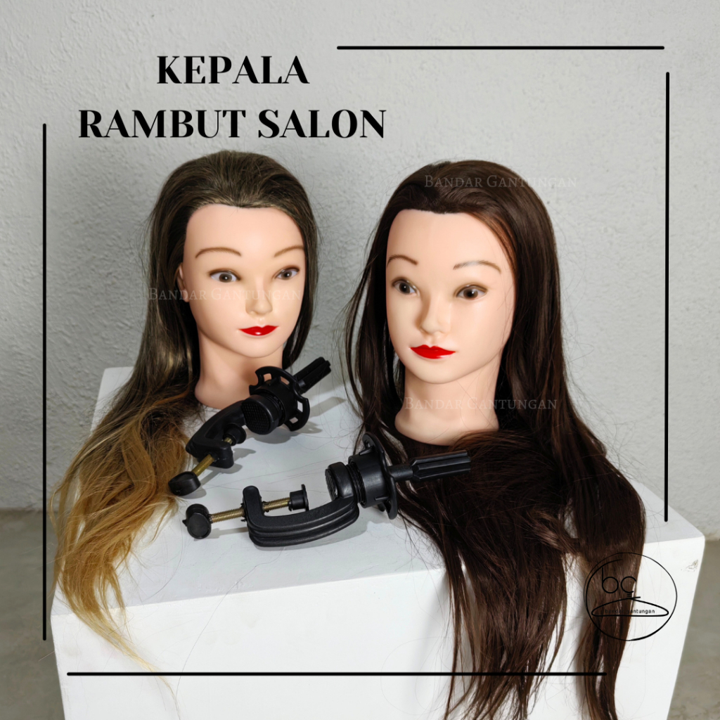 Jual Kepala Rambut Salon Manekin Kepala Rambut Salon Hairdo Sanggul ...