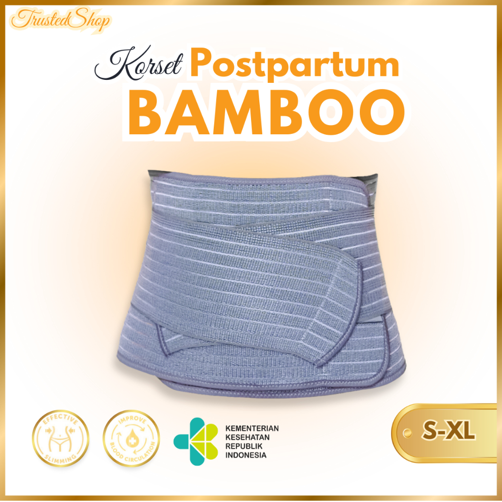 Jual Korset Nano Bamboo Keraton Pelangsing Pasca Melahirkan Cesar Dan ...