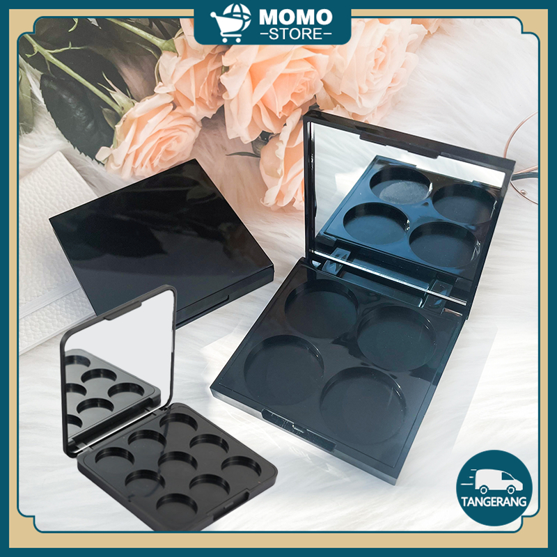 Jual 4 Sekat 9 Sekat Tempat Eyeshadow Kosong Plastik ABS Palette Makeup ...