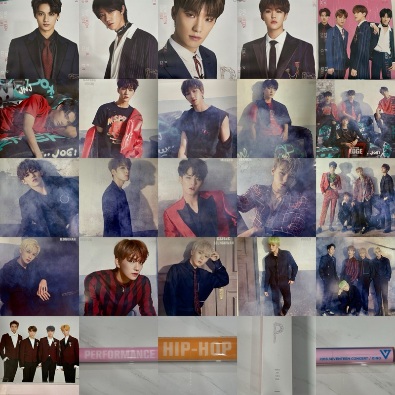 Jual [WAJIB CO PISAH] SEVENTEEN SVT OFFICIAL MD MERCHANDISE POSTER SET ...